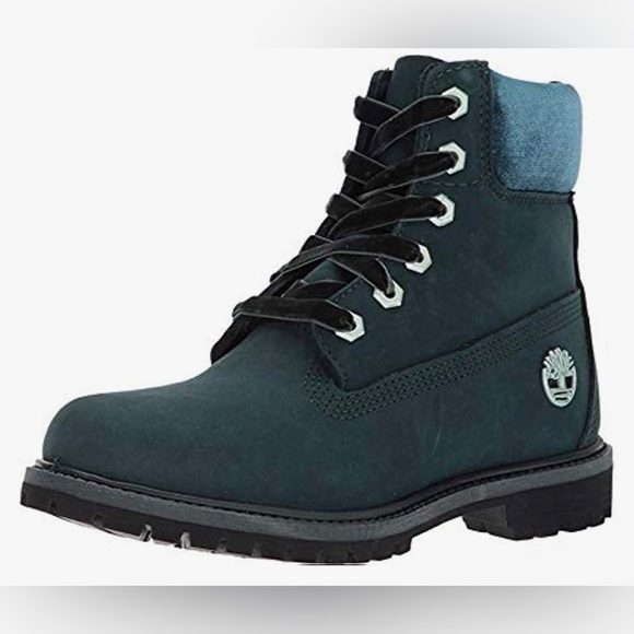 Timberland | Shoes | Timberland Dark Green Leather Boots | Poshmark